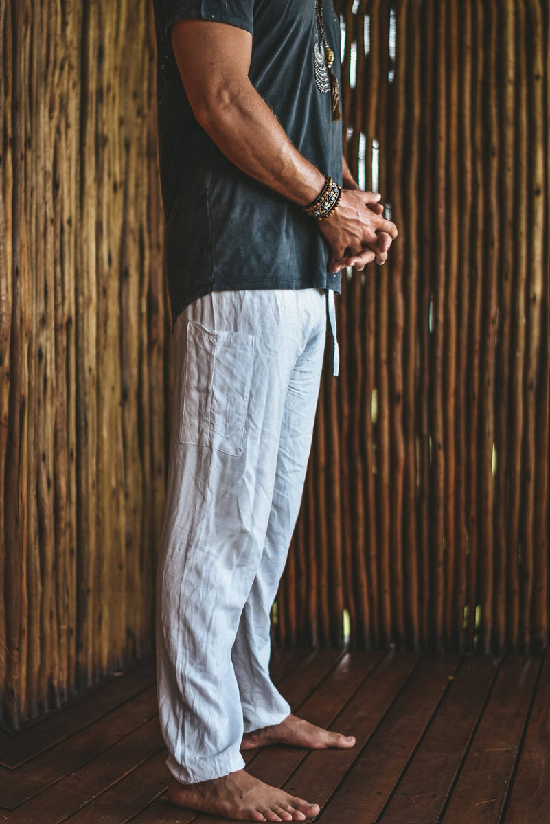 Moremi harness white | Fina haremsbyxor till festivalen – Borninstockholm